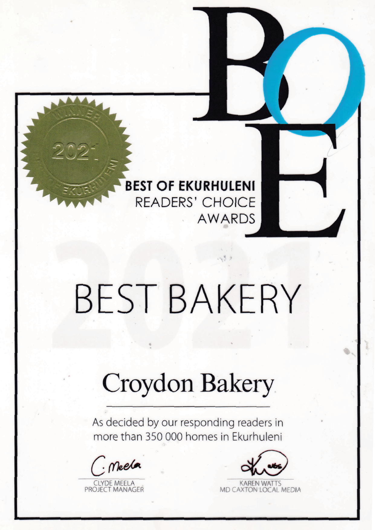HOME - Croydon Bakery
